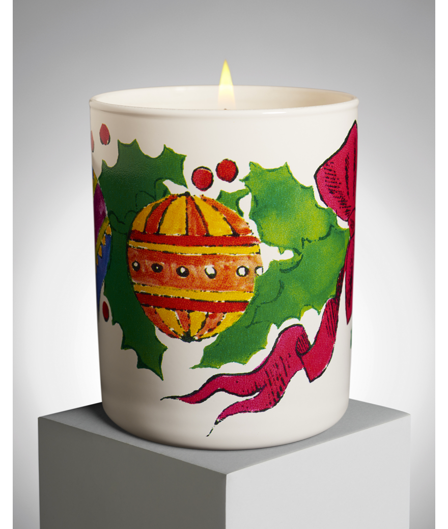 Gift box two Andy Warhol Christmas candles