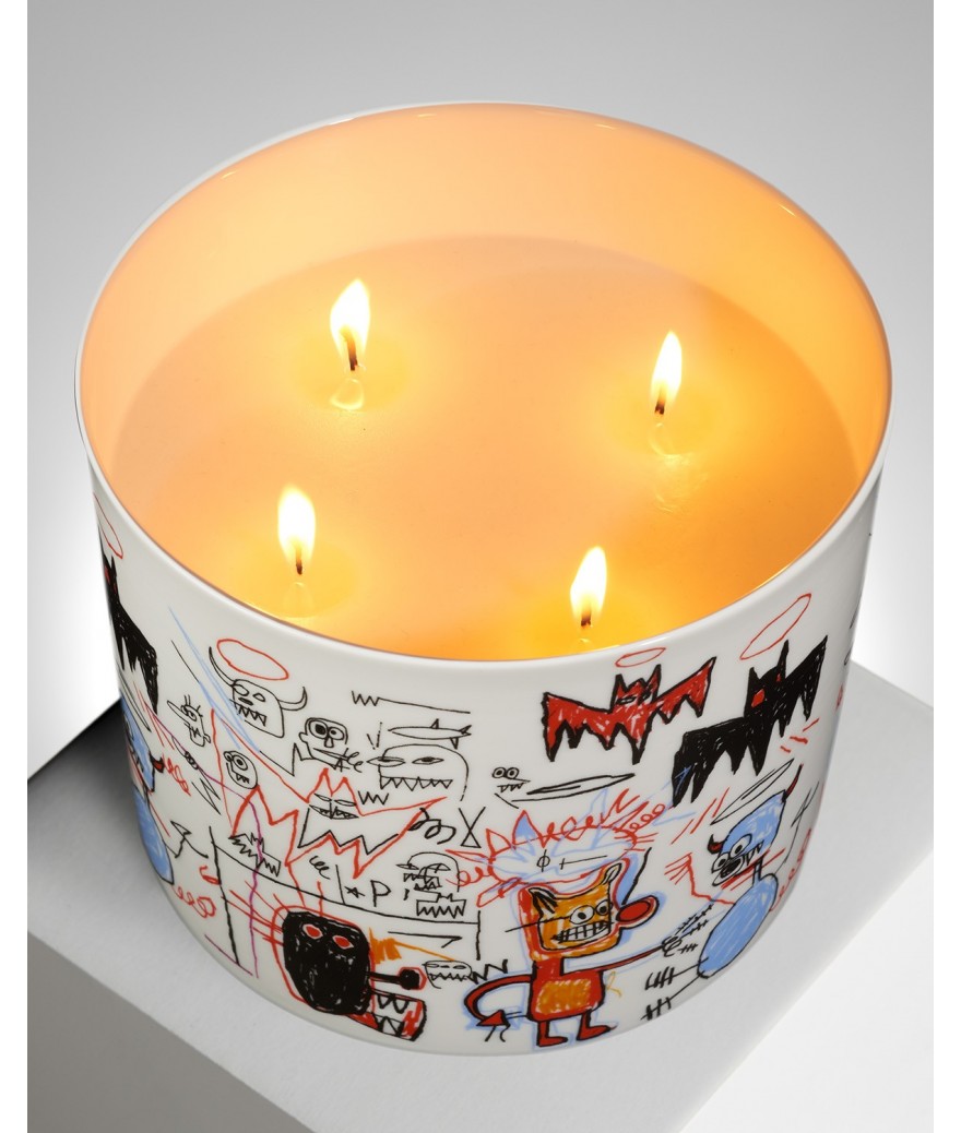Jean-Michel BASQUIAT ”Batman” giant perfumed candle