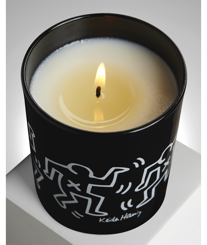 Keith HARING ”Black & White” perfumed candle